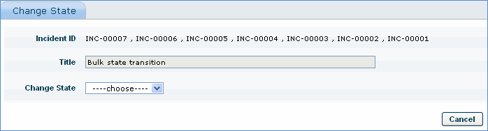 Bulk State Transition (Old UI)