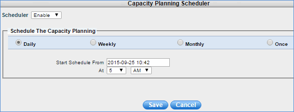 Capacity Planning