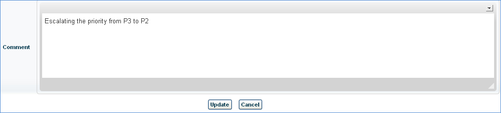 Edit Service Request
