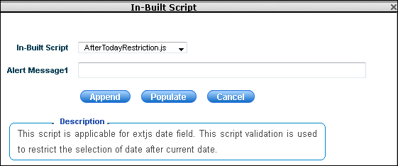 Customization Scripts