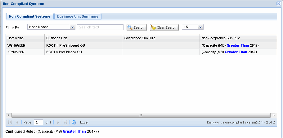 IT Policy Reconciliation