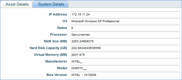 Incident Listing and Details