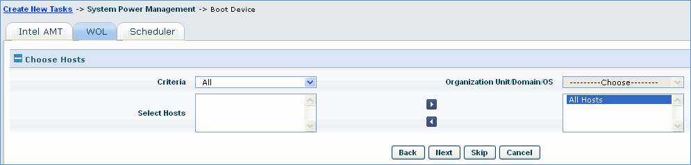 Configure Wake-on-LAN feature to support Remote Power ON